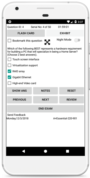 Computer Based Test Application For Android – Exam Engine – Simulation ...