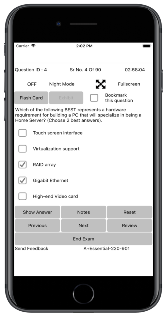 Exam Engine Application Software For iOS Mobiles – Simulation Exams ...